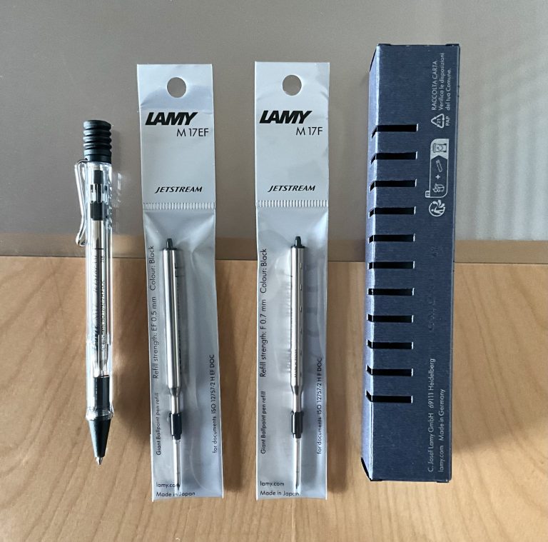 LAMY safari JETSTREAM INSIDE を買いました（LAMY notoにもジェットストリーム芯を入れてみました） | こまごま手帖